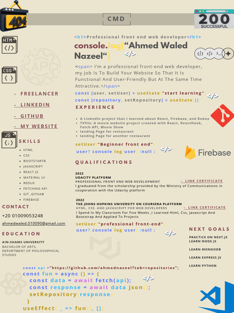 Professional Front-End Web Developer | PDF | Computers