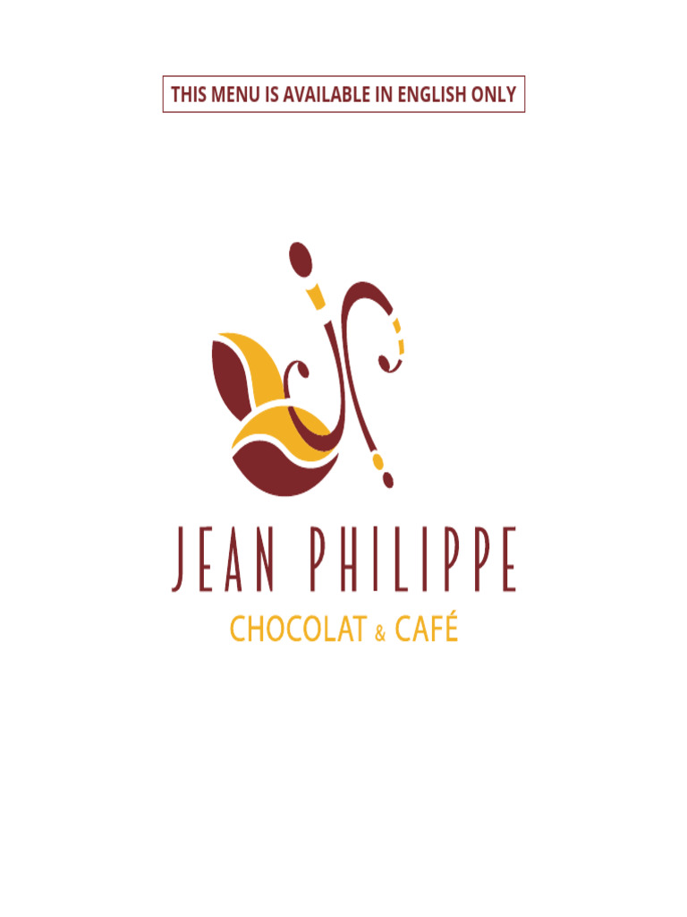 Jean-Philippe Chocolate Menu Overview | PDF | Chocolate | Desserts