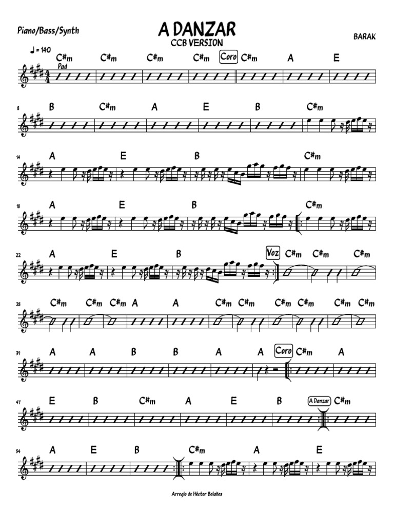 A Danzar Piano | PDF