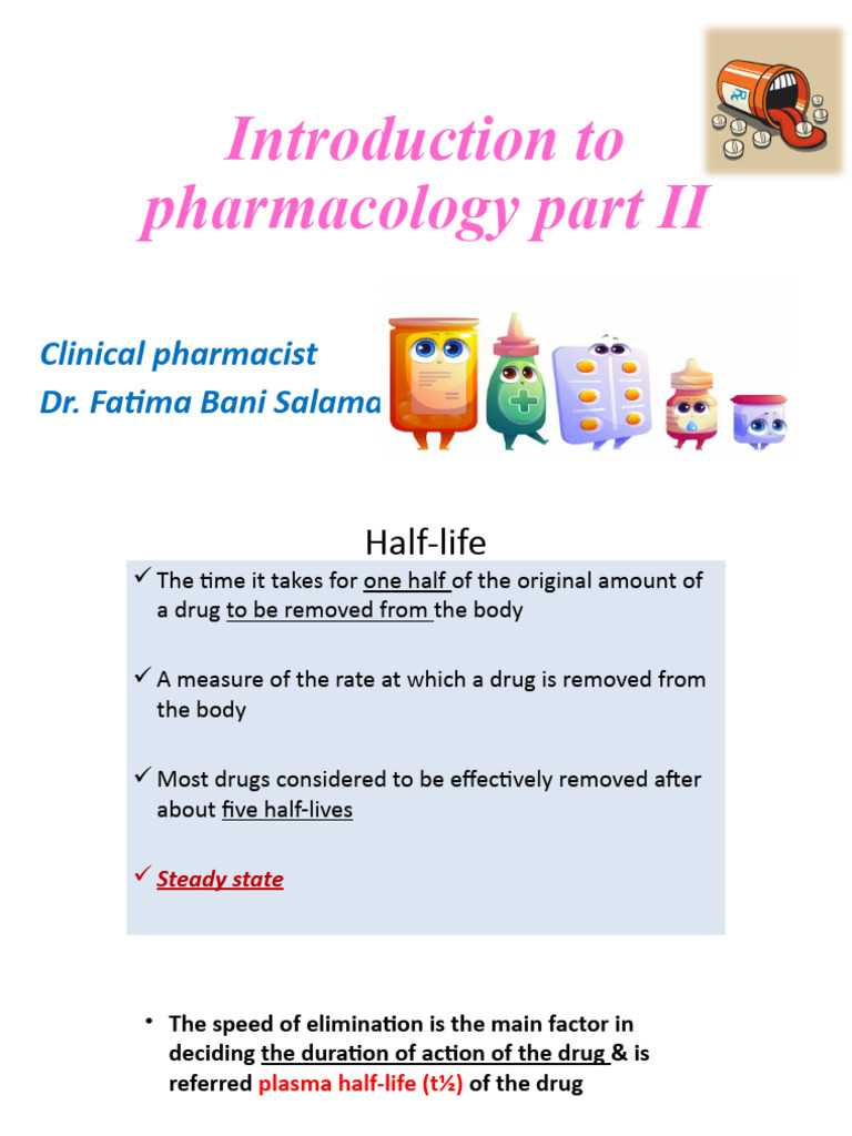 Introduction To Pharmacology Part II | PDF | Agonist | Pharmacokinetics