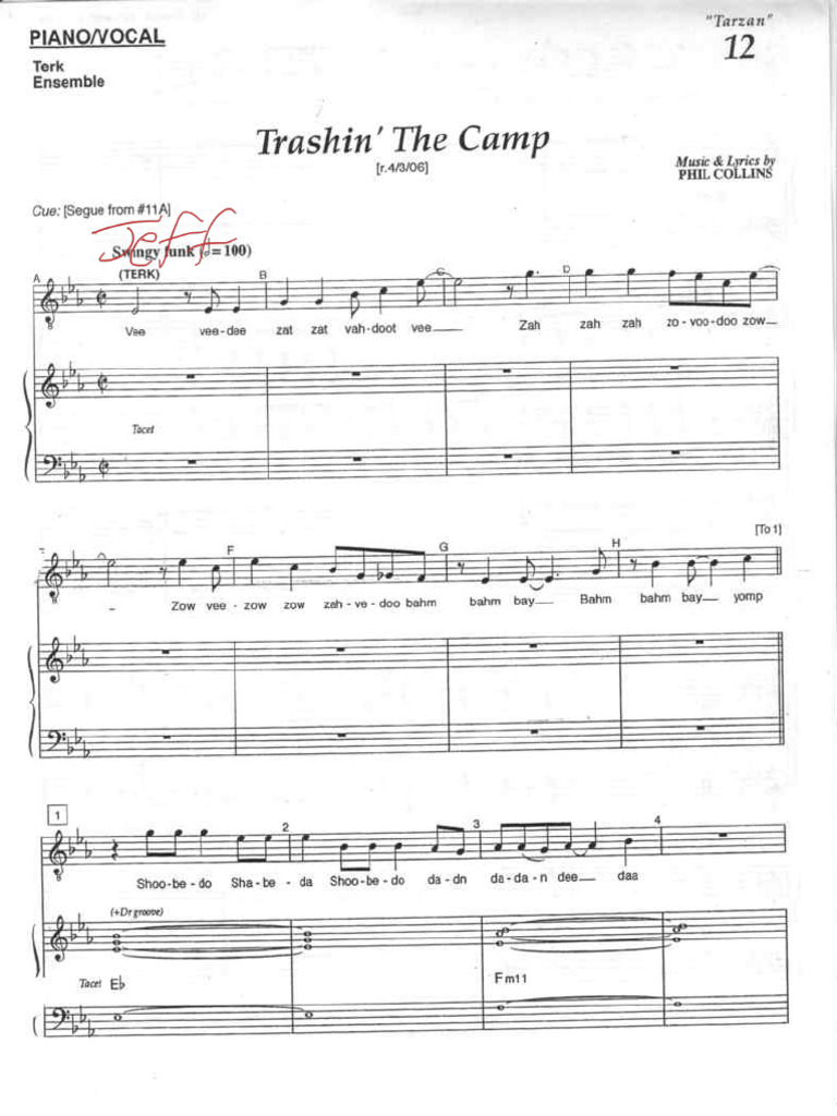 Trashing The Camp - Tarzan | PDF Trashing The Camp - Tarzan | PDF