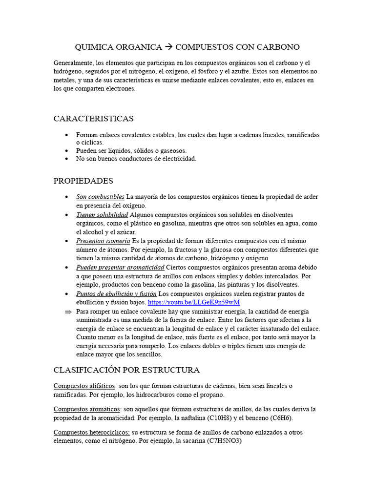 Quimica Organica | PDF