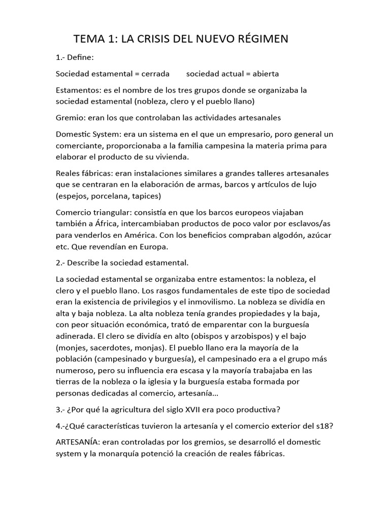 Tema 1 Historia | PDF