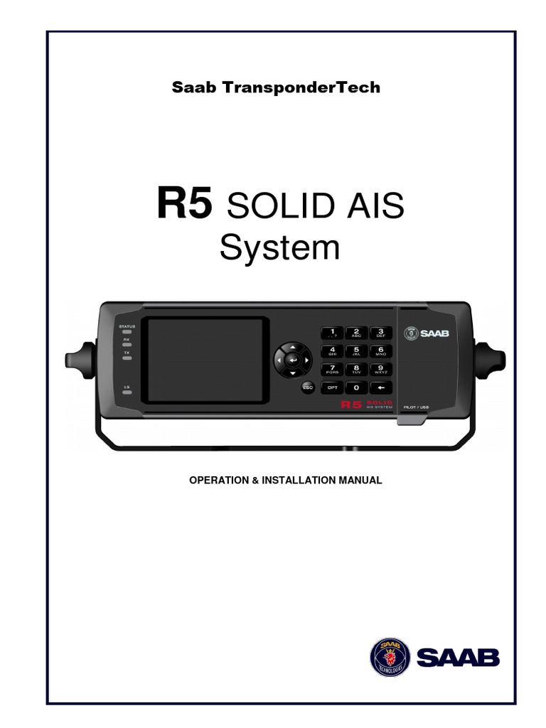 7000 118-200, A4, R5 Solid AIS Transponder System | PDF | Antenna ...