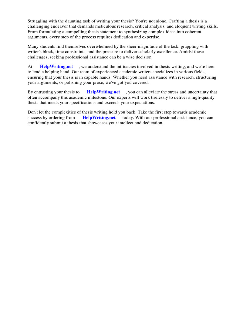 Uw Thesis Submission | PDF | Thesis