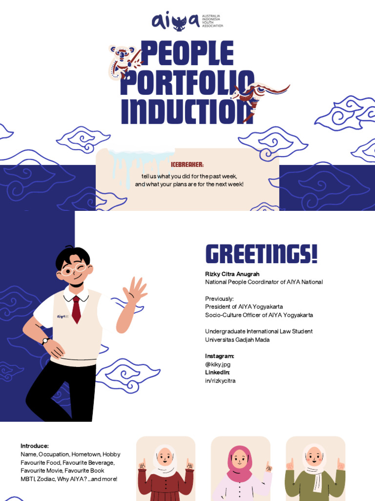 People Portfolio Induction PPT - 2023 | PDF