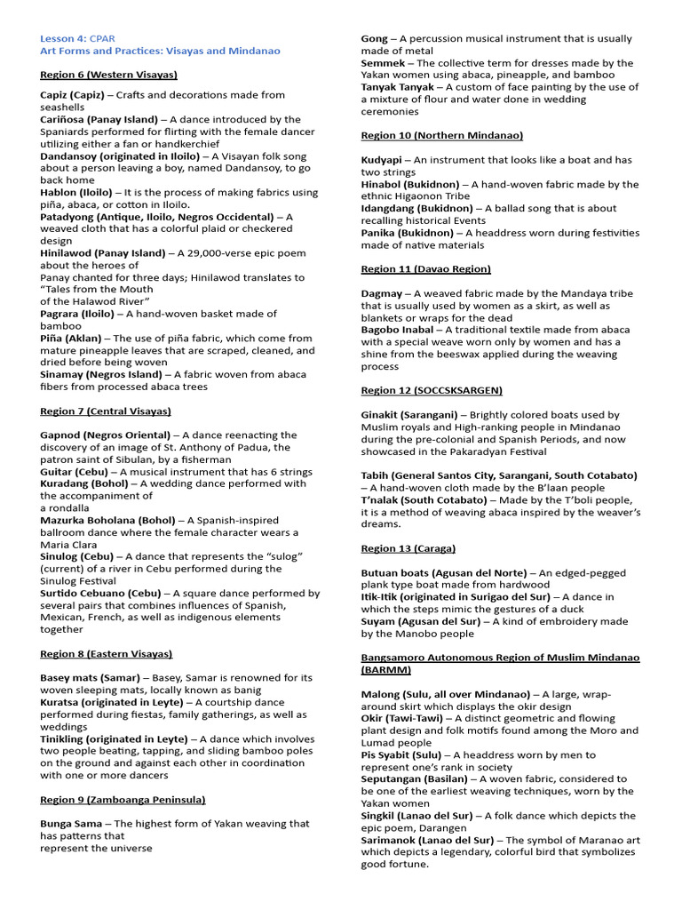 CPAR Lesson 4 Lecture | PDF