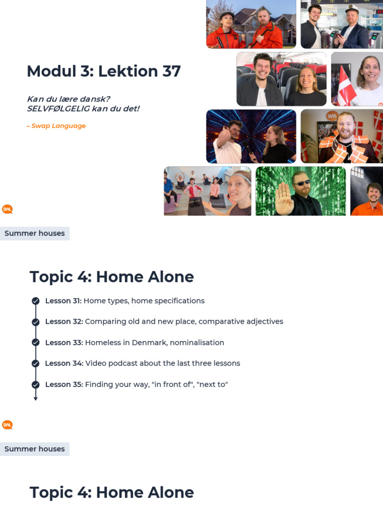 Modul 3 - Lektion 37 Modalverber | PDF