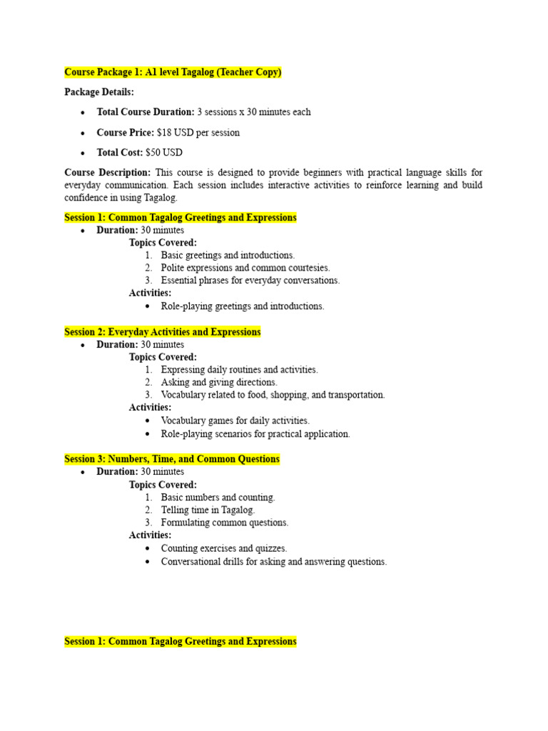 Lesson Outline | PDF | Behavior Modification | Human Communication