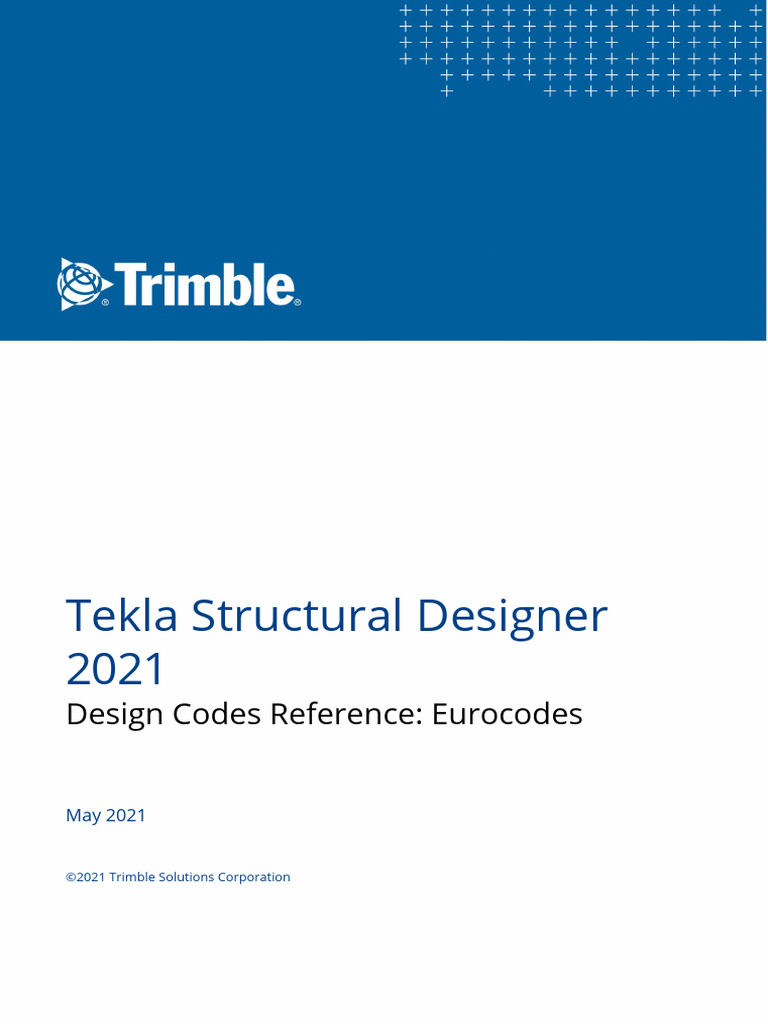 Tekla Structural Designer 2021 Eurocodes Reference - 2 | PDF | Beam (Structure) | Reinforced ...