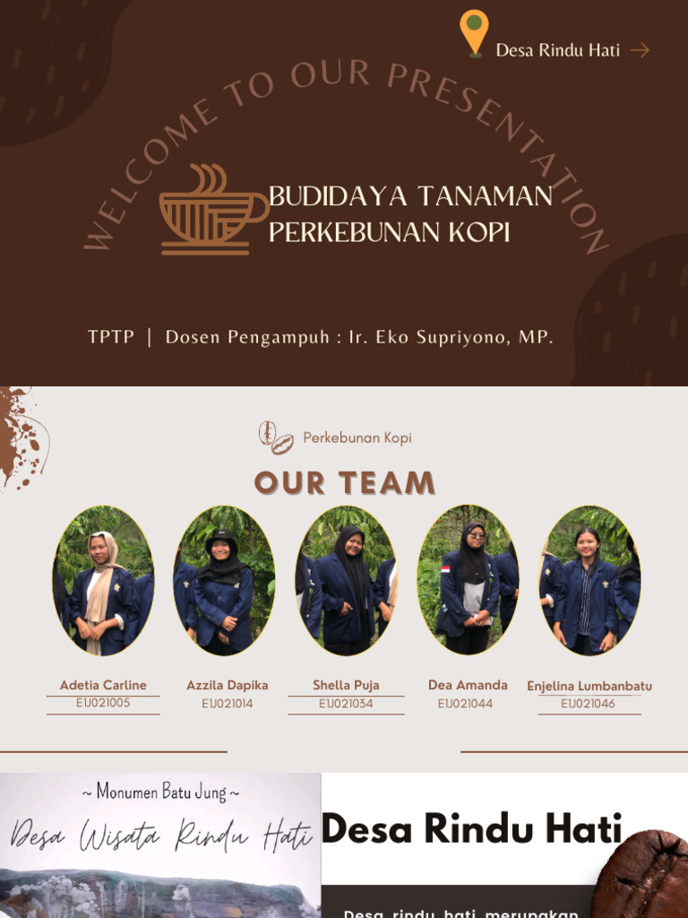 Perkebunan Kopi Desa Rindu Hati | PDF | Teknologi & Rekayasa