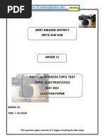 Grade 10 Physical Science - Electric Circuits | PDF | Voltage | Volt