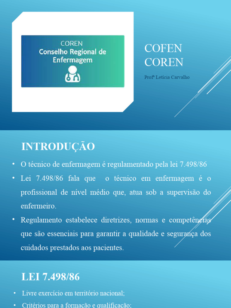 Coren e Cofen | PDF