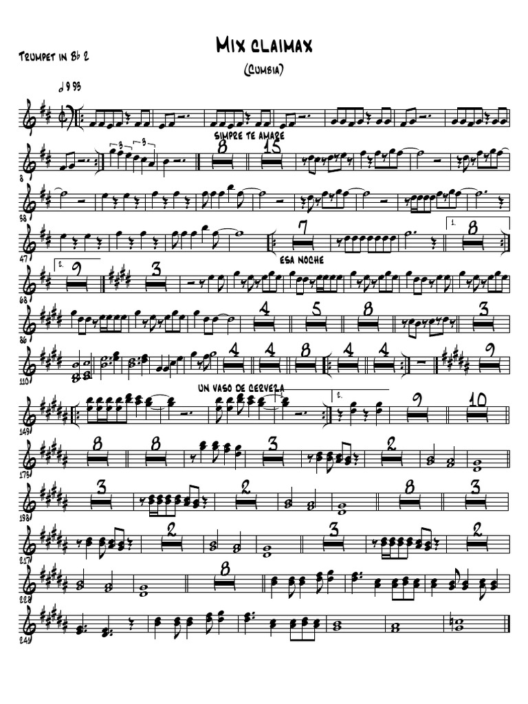 Mix Claimax Brass Trompeta 2 | PDF