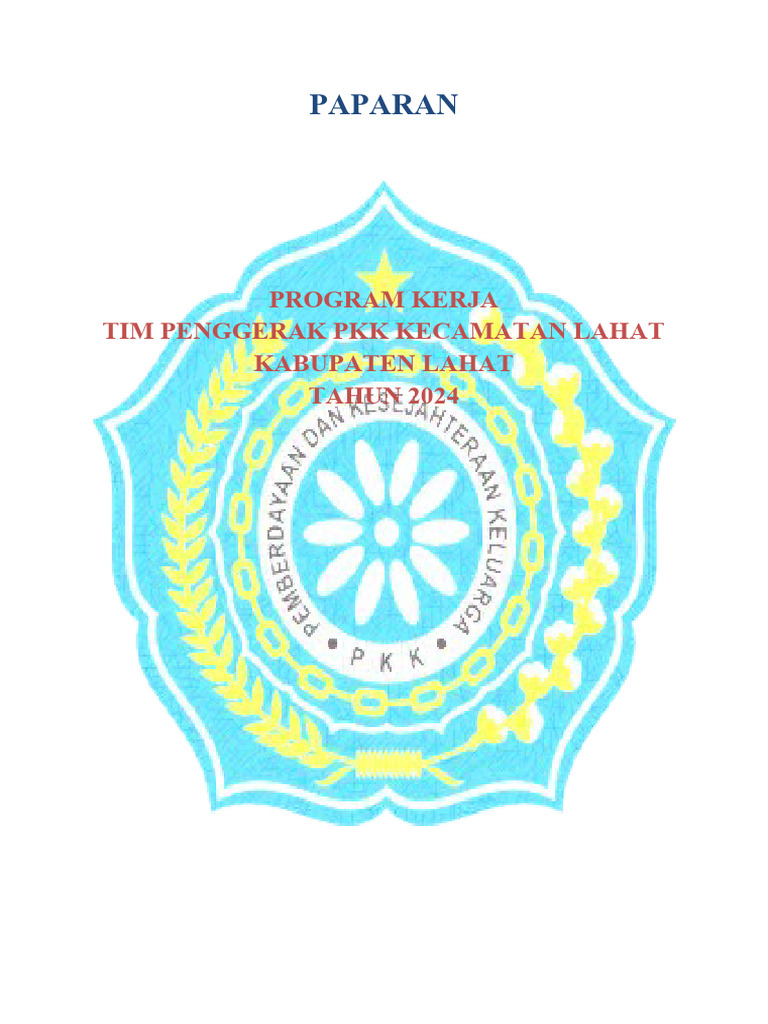 Paparan Program PKK | PDF