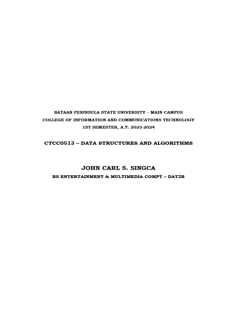 Ra2 Singca Dat2b | PDF | Method (Computer Programming) | Object (Computer Science)