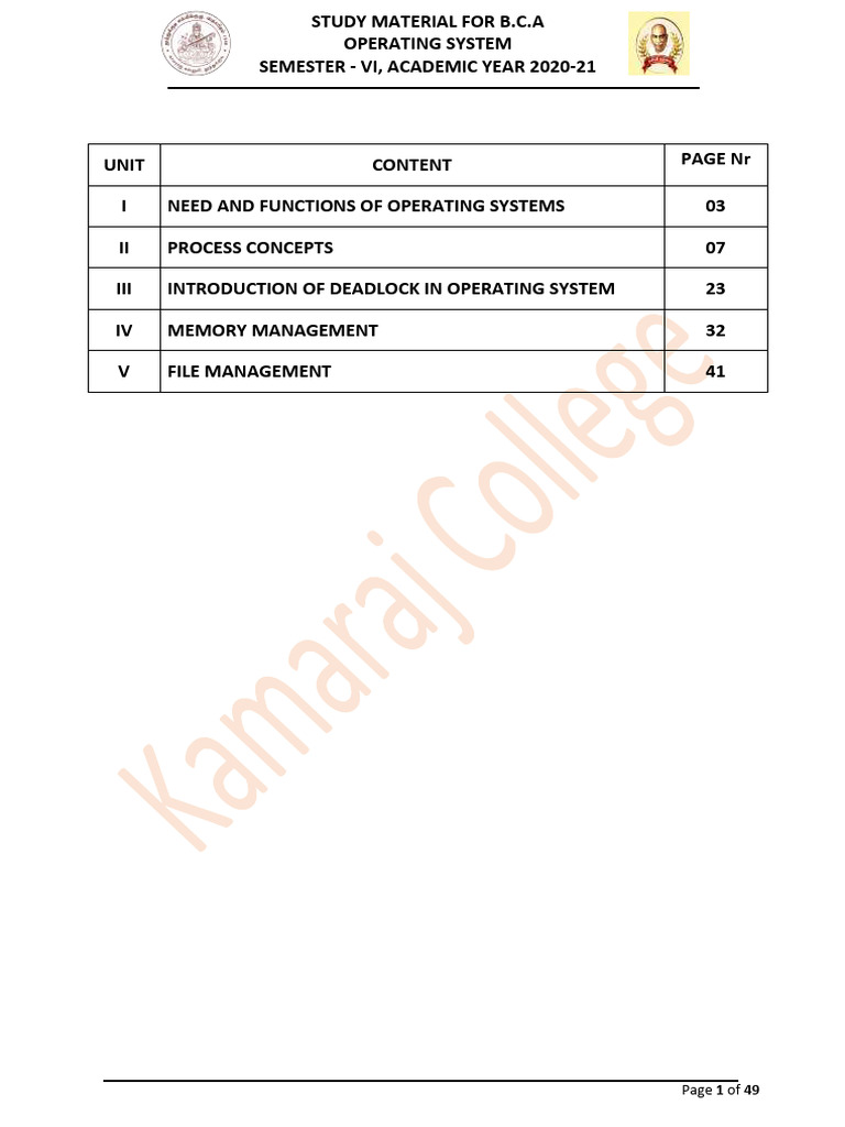Core 39 - Operating Systems | Download Free PDF | Scheduling (Computing) | Process (Computing)