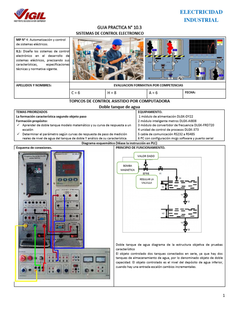 10.3 - Practicas-Control de Procesos Metro Inteligente Nivel | PDF | Sistema de control ...