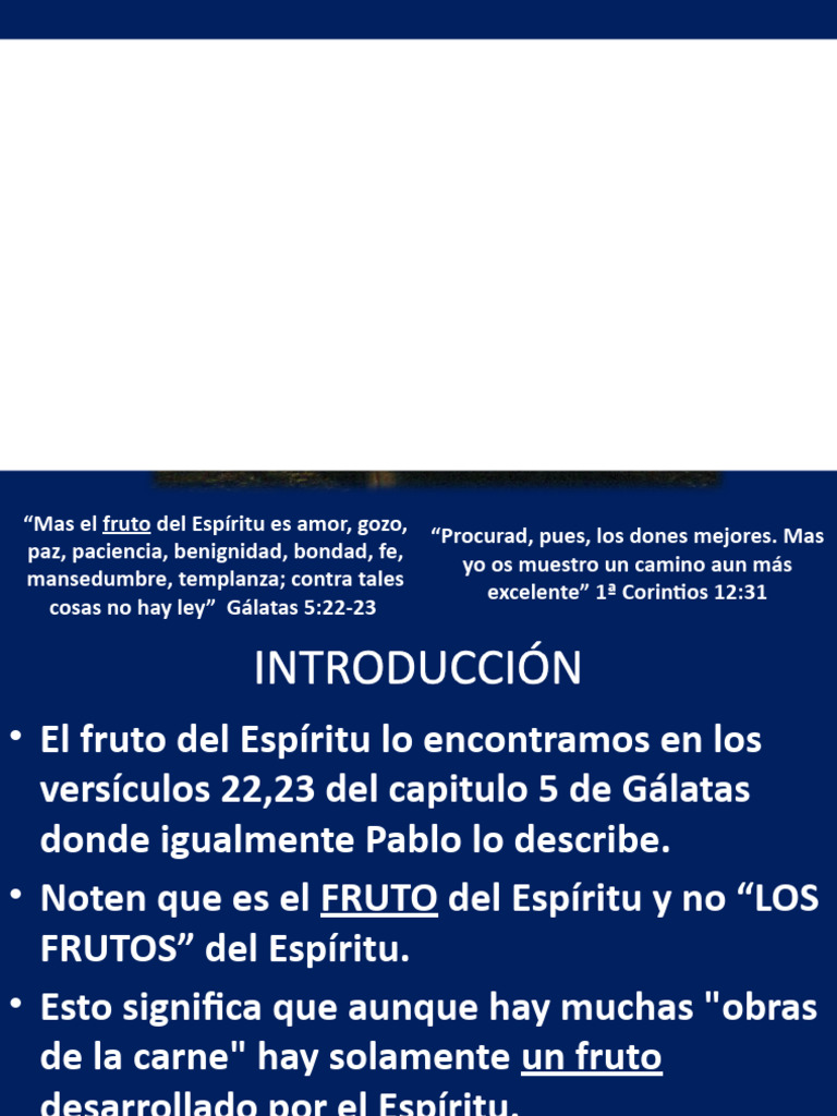 04 Dones o Fruto | PDF | Jesús | Fruto Del Espiritu Santo