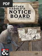 Checklists The Lazy DM - Feuille 1 | PDF | Role Playing Games