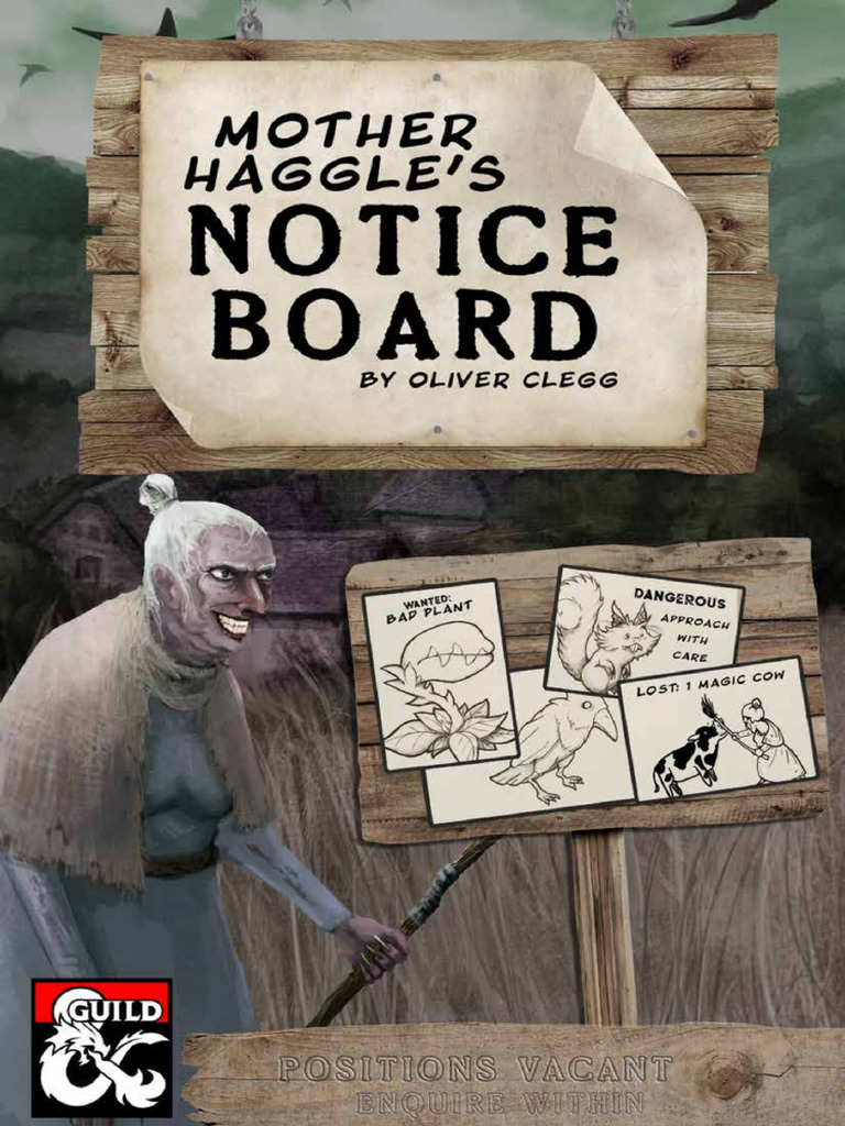 Mother Haggles Notice Board | PDF