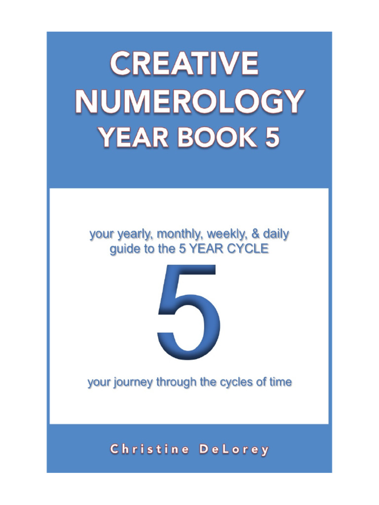 Personal 5 YEAR BOOK Numerology | PDF