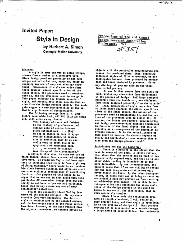 Simon Design Process | PDF | Mathematical Optimization | Linear Programming