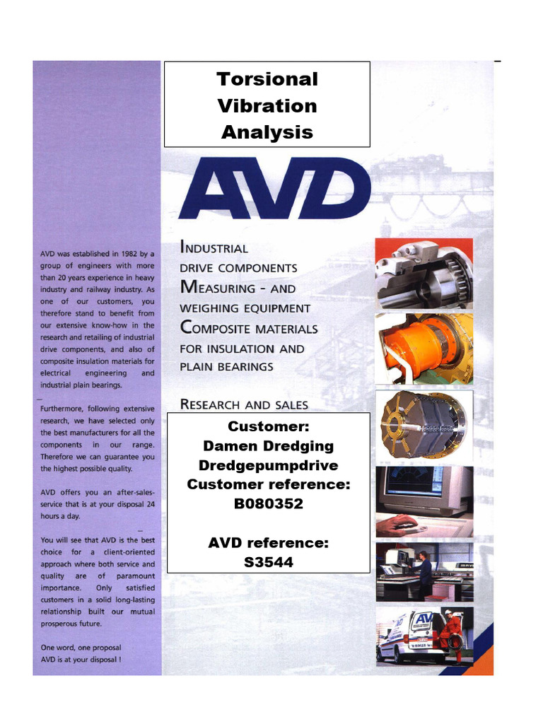 Torsional Vibration Analysis Report | PDF | Mechanics | Mechanical ...