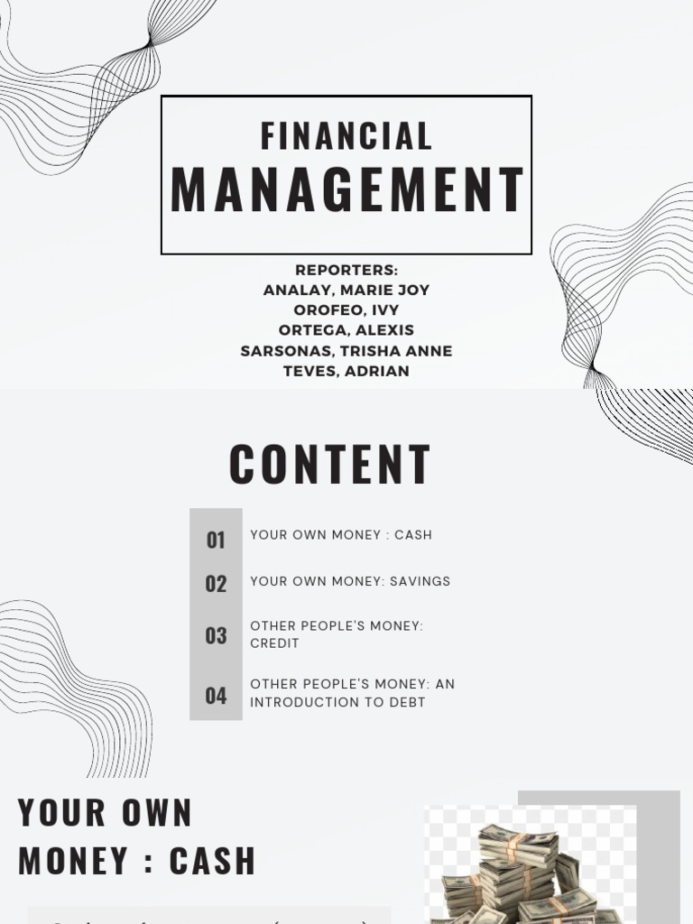 Managing Personal Finance Essentials | PDF | Finance & Money Management