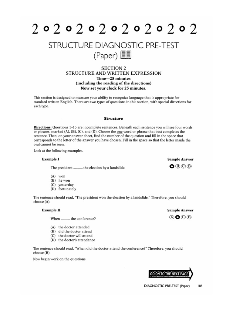 Structure Diagnostic | PDF