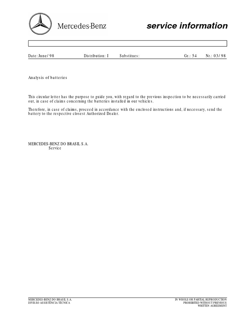 Service Information: June/98 I 54 03/98 | PDF