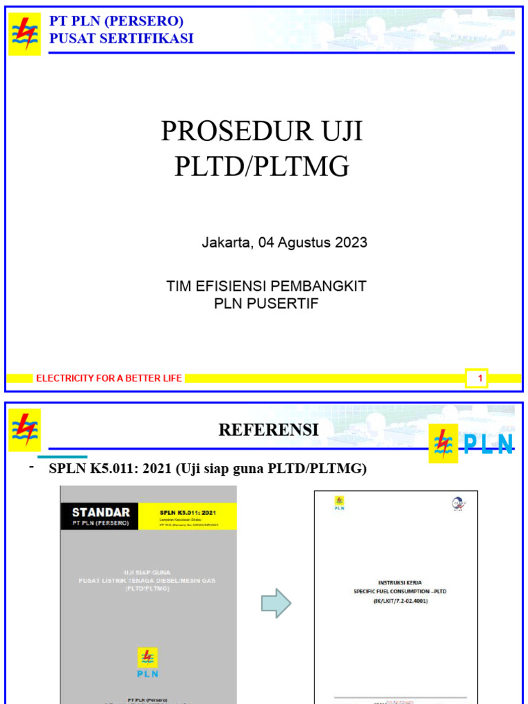 Sop PLTD-PLTMG Pusertif-3 | PDF