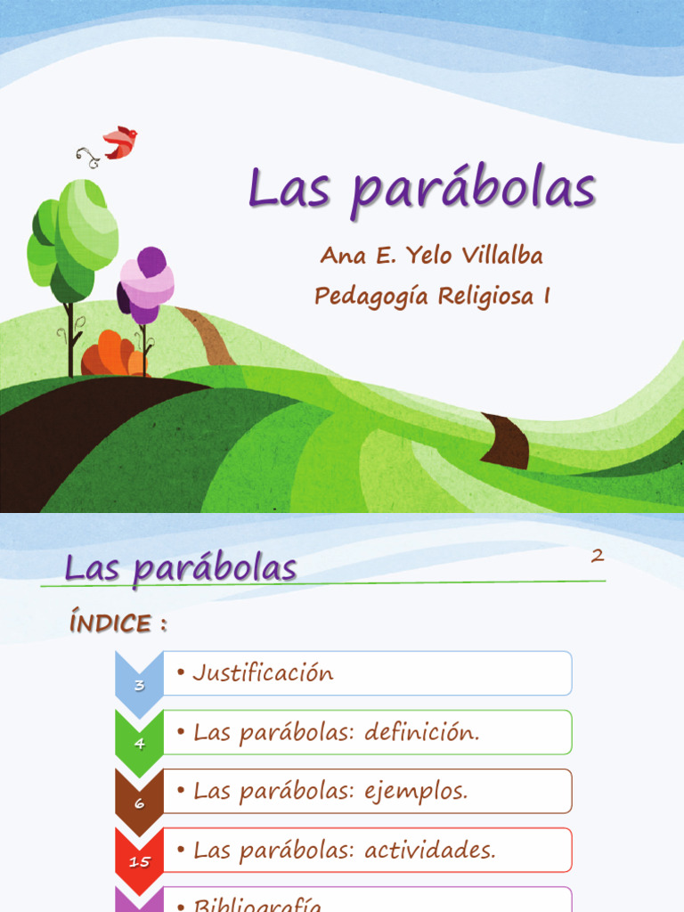 Parábolas | PDF