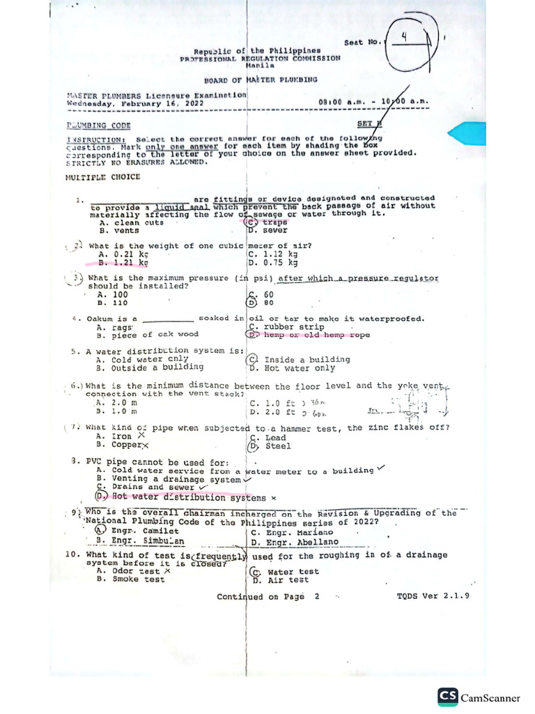 Plumbing Code | PDF