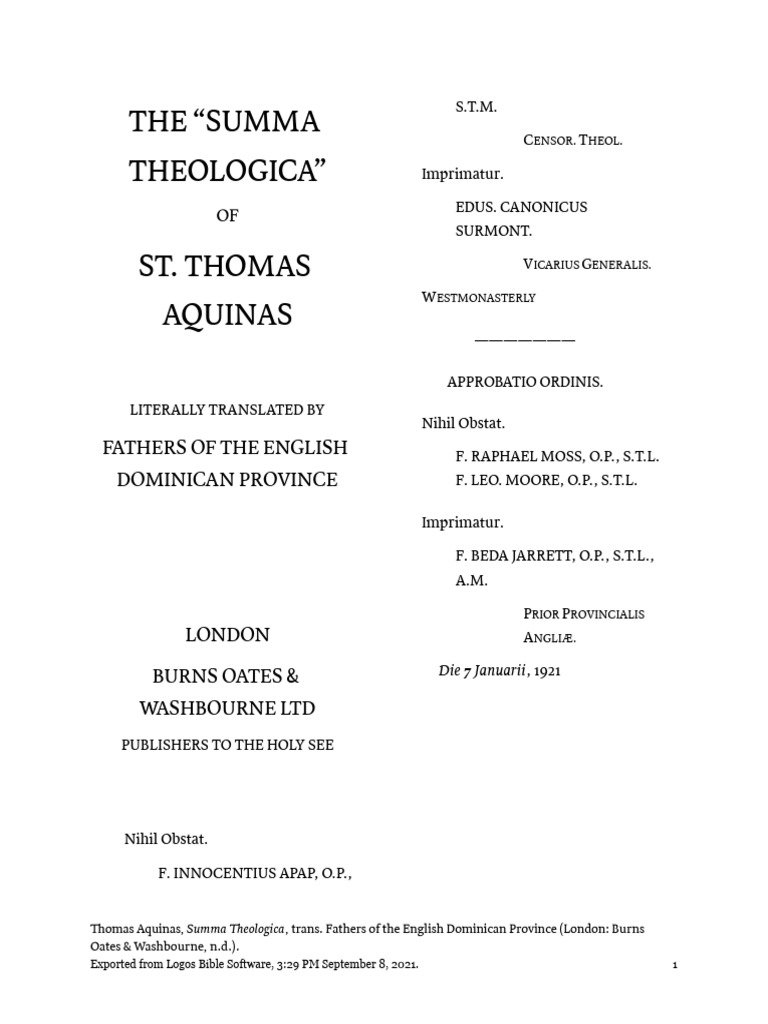Summa Theologica - GRACE | PDF | Eucharist | Thomas Aquinas