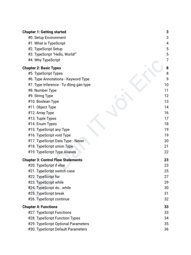 v1.0 Youtube Detail Typescript Basic | PDF
