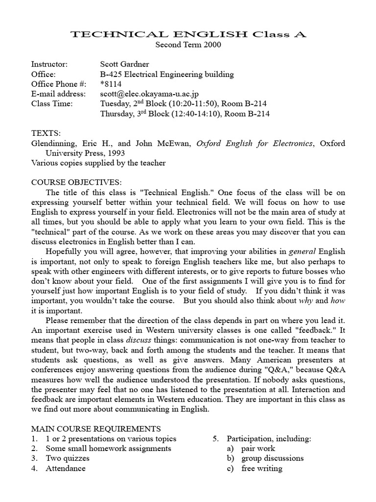 sylclassA | PDF | Cognition | Learning