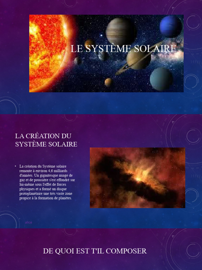 Exploration du Système Solaire | PDF | Système solaire | Planètes