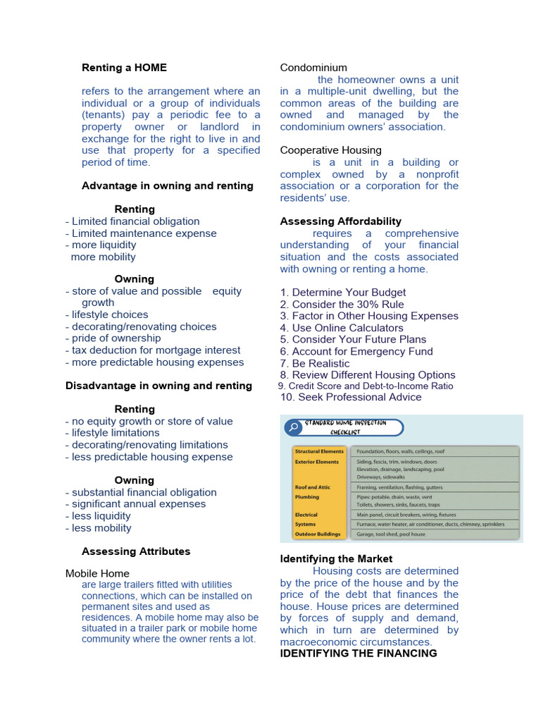 Renting A HOME | PDF | Mortgage Loan | Refinancing