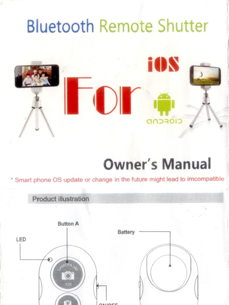 Bluetooth Remote Shutter | PDF