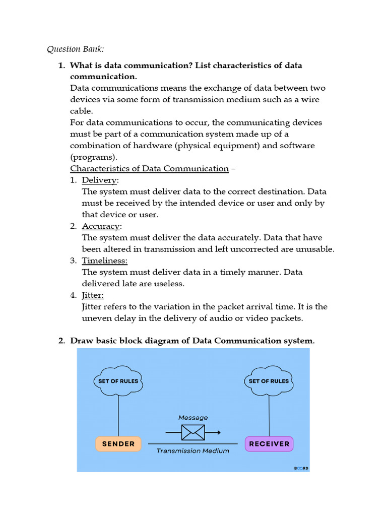 QB CND | PDF | Network Topology | Computer Network