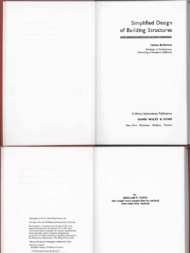 Pdfcoffee.com 1979 Simplified Design of Building Structures PDF Free ...