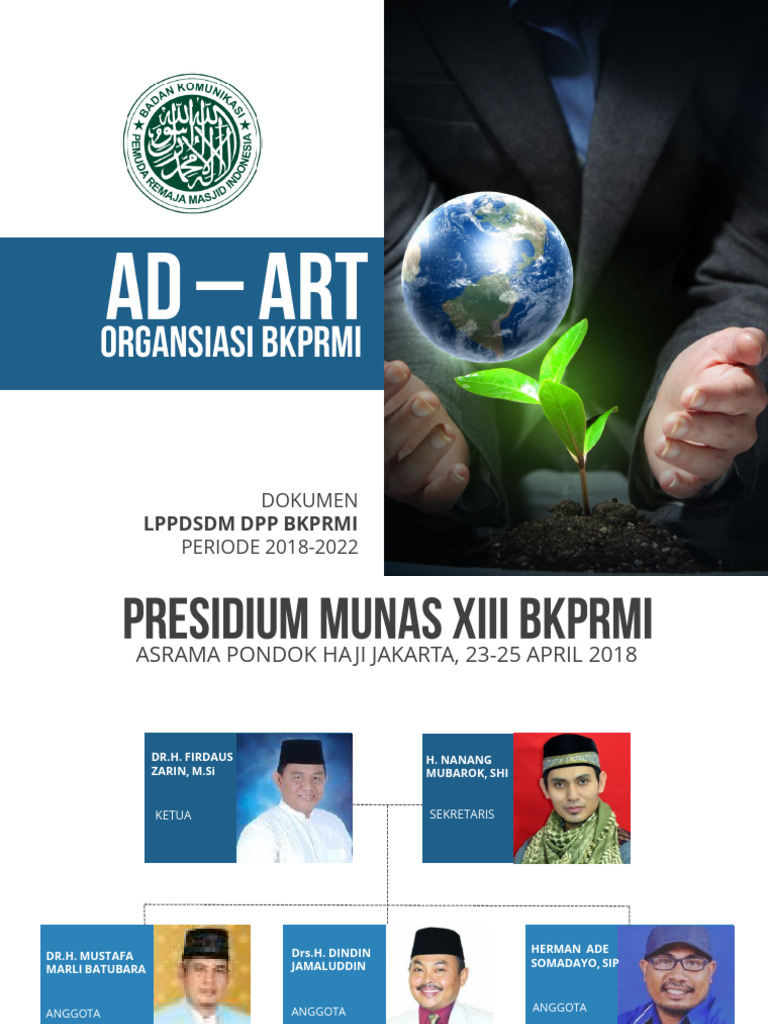 Materi - 03 - Ad Art Bkprmi - Dok LPPDSDM Bkprmi 2018-2022 | PDF