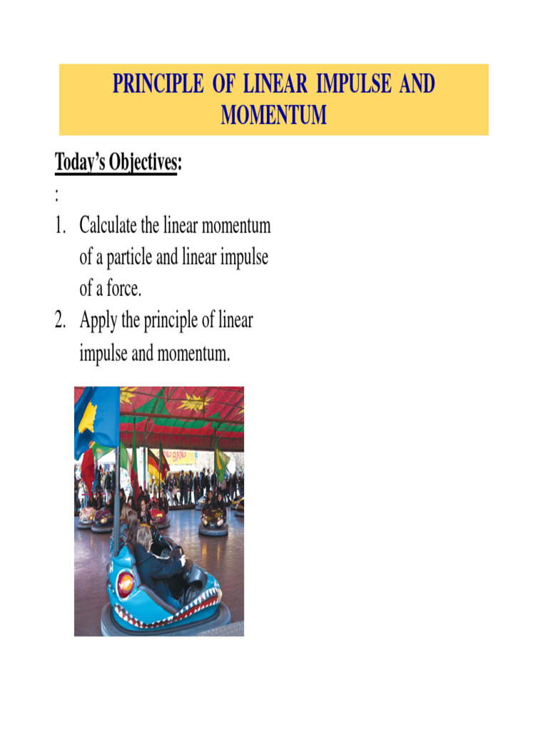 Section 15-1 Dynamics Hibbeler | PDF | Momentum | Force