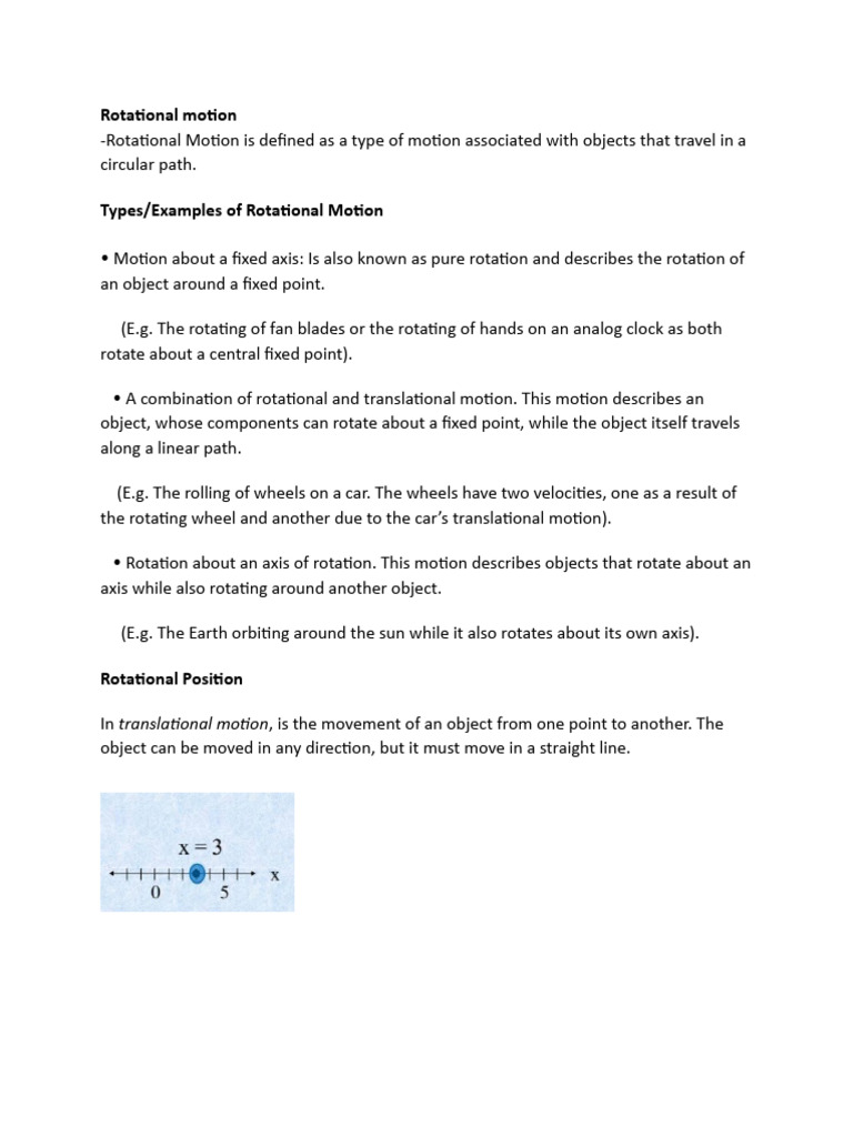 Rotational Motion Introduction | PDF