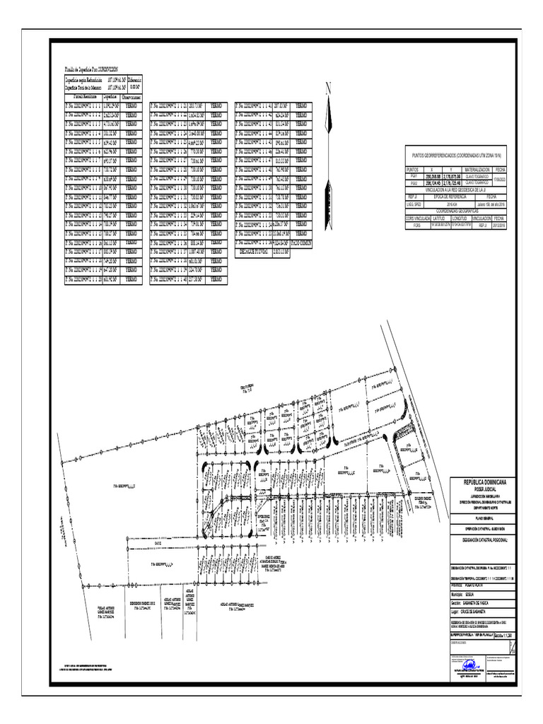 Plano General Subdivision | PDF