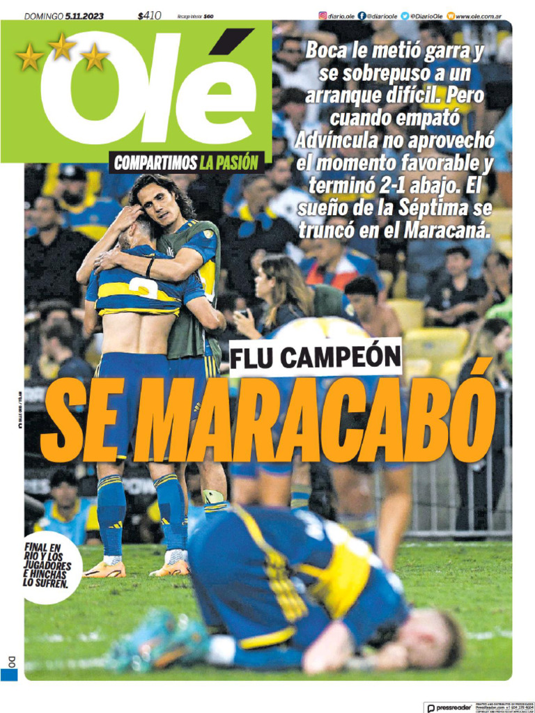 Olé - Argentina - 05 Noviembre 2023 | PDF
