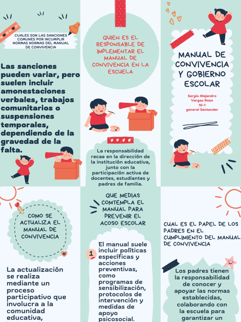 Folleto Infantil para Actividades Proyectos y Juegos Con Niños Doodle ...
