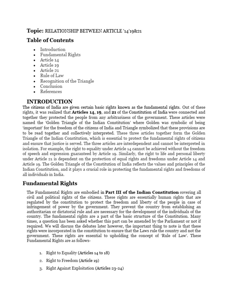 Constitution Presentation | PDF | Constitution | Rights