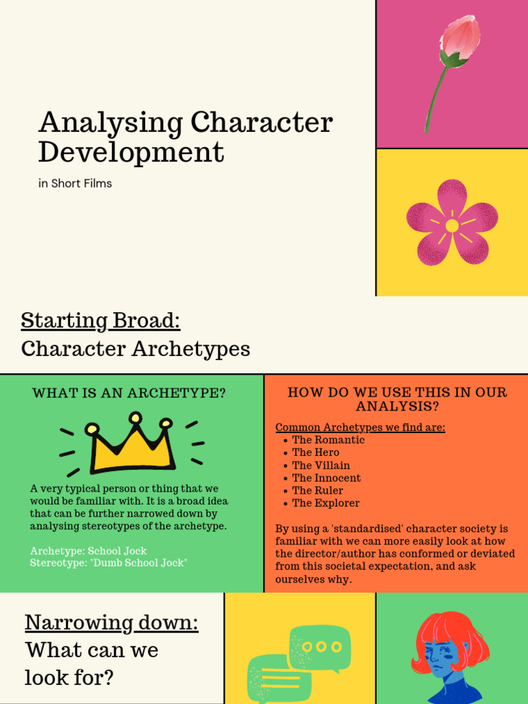Analysing Character Development | PDF